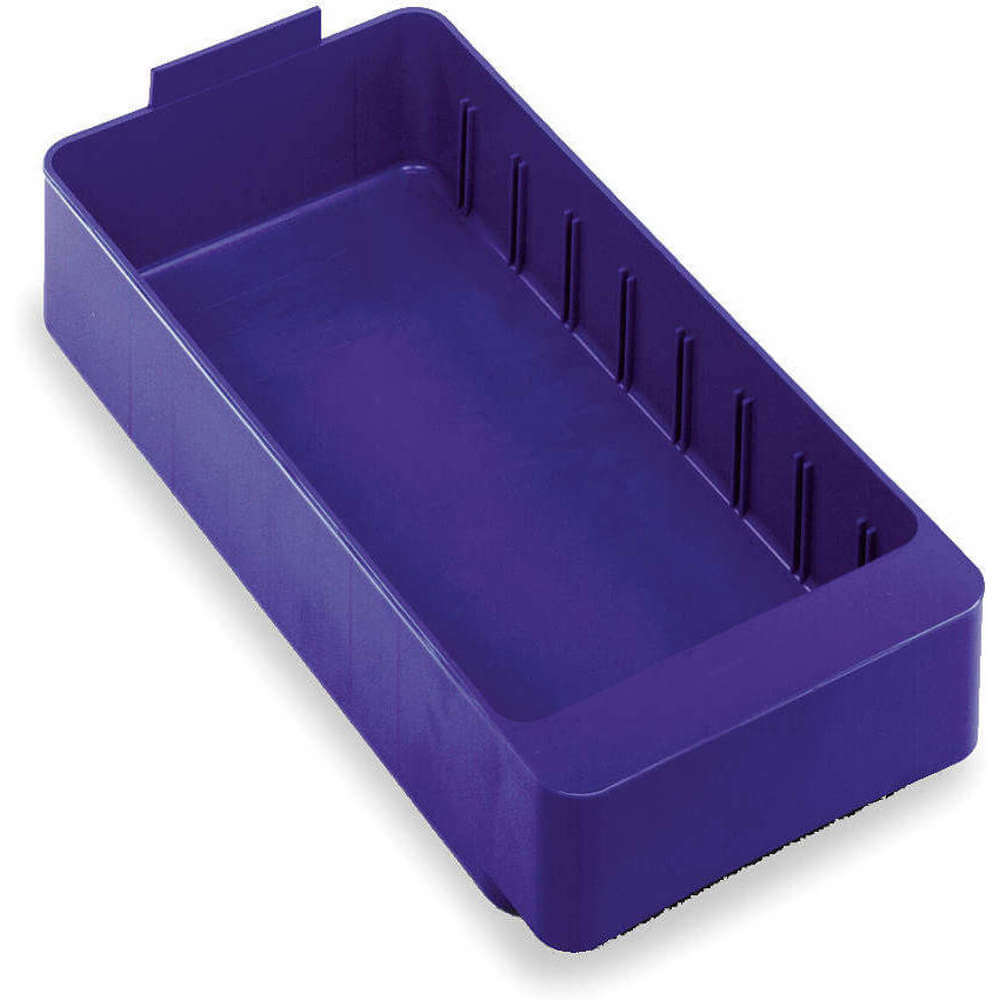 Quantum Storage Systems QED401BL | 1NTR8 | Drawer Bin 11-5/8 x 5-9/16 x ...