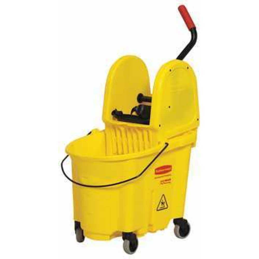 Rubbermaid FG757788BRN | 8DKK9 | Mop Bucket And Wringer 35 Quart Brown