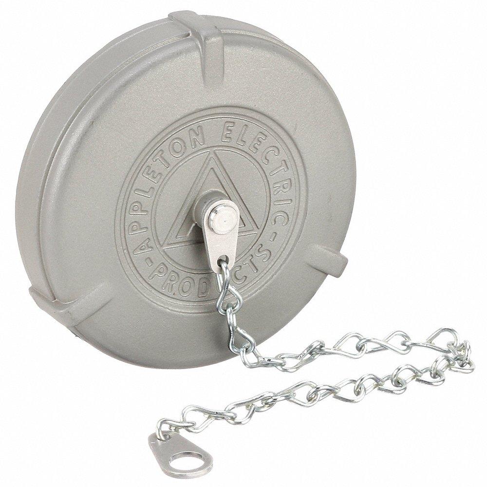 Appleton Electric PTTC60B | 11Y445 | Receptacle Threaded Cover, 60A, 4 ...