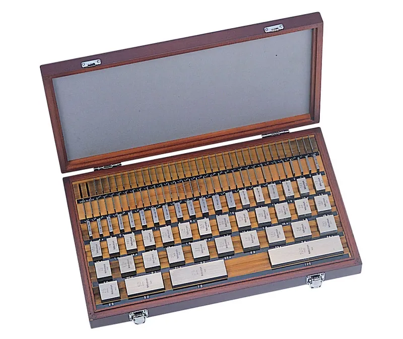 Mitutoyo 516-440-16 | Gauge Block Set, Metric, Inspection Cert., 112 ...