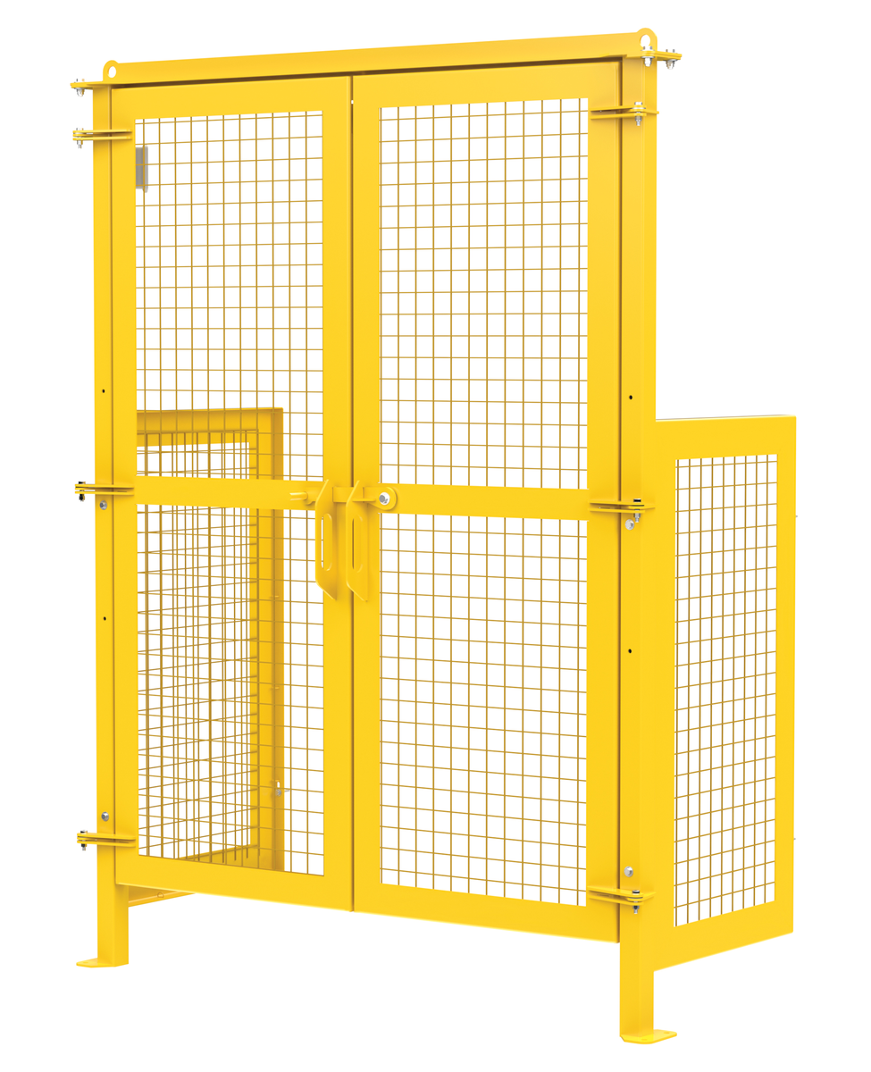 Vestil HBD-GATE-48 | Hydraulic Box Dumper Gate, 48 Inch Dump Height ...